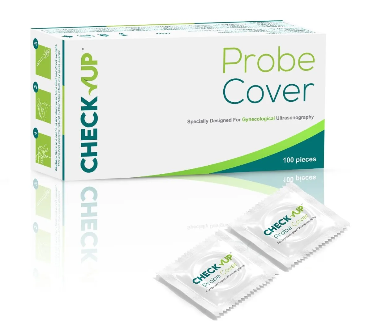 Check Up Transducer Probe cover For Vaginal Ultrasound